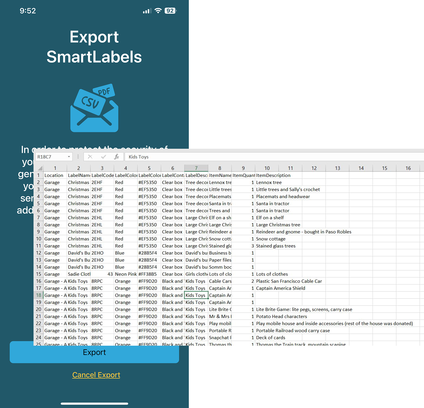 SmartLabels Features – Smart Labels